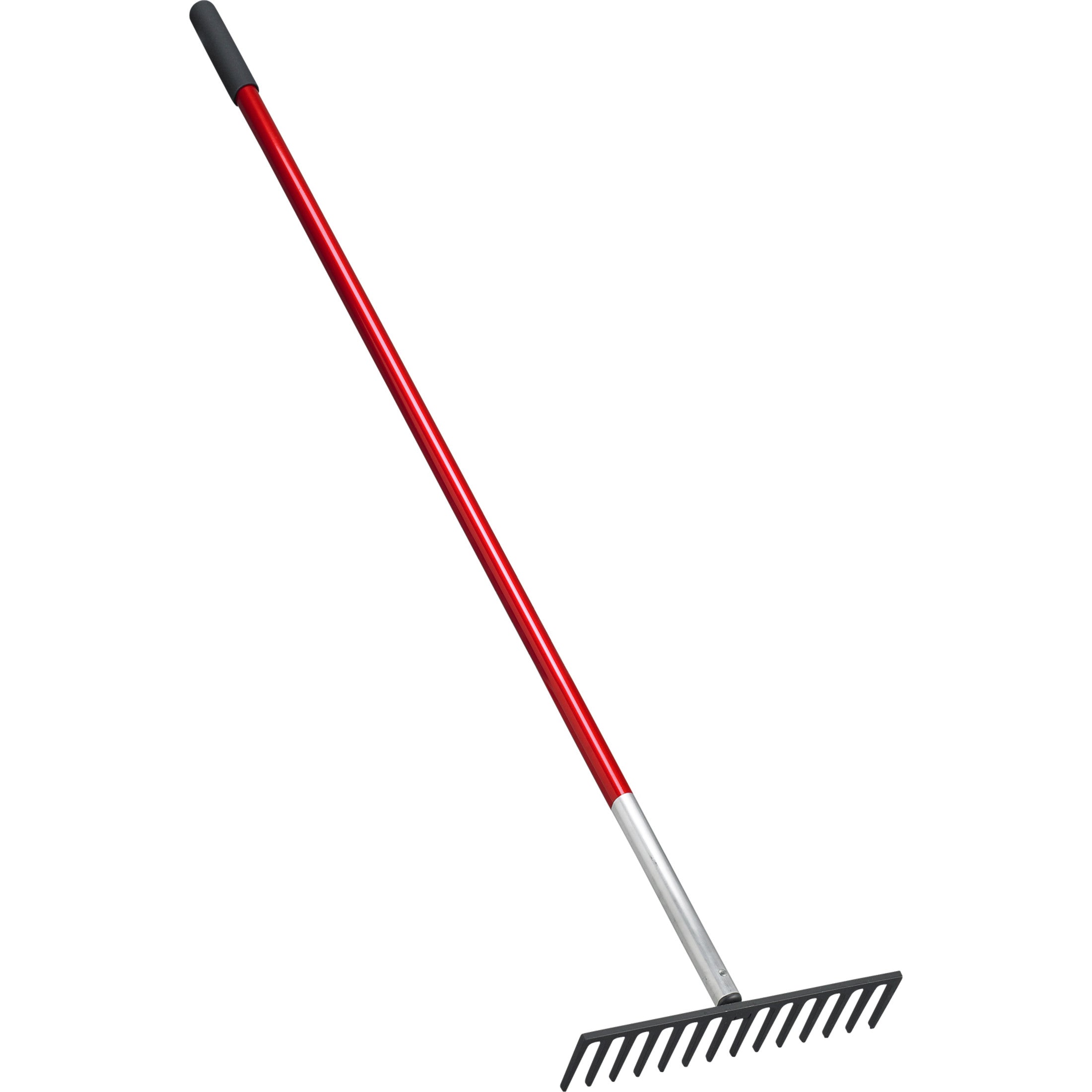 Level Head Rake, 14 in. Head, 14 Tines, Aluminum Handle | Corona Tools