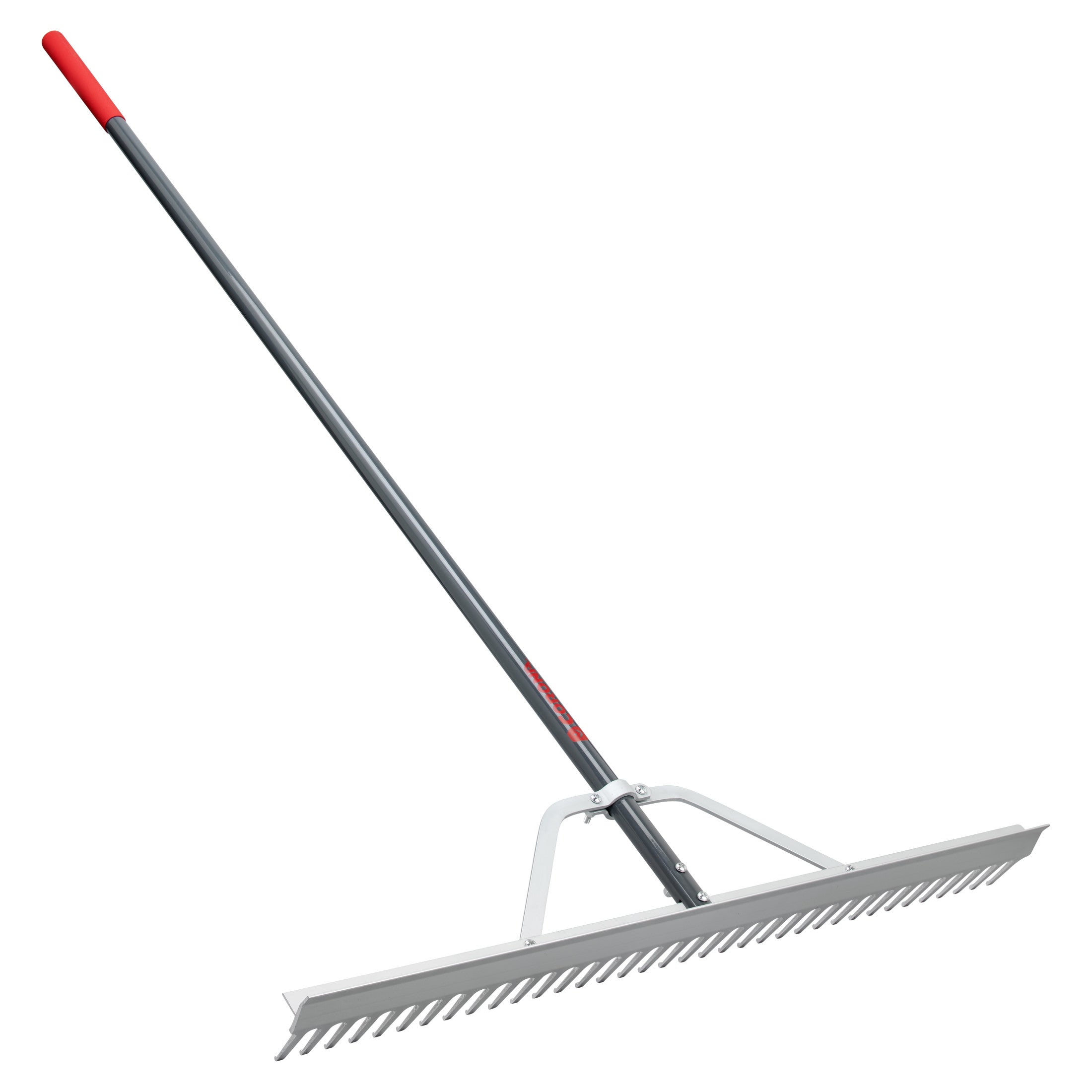 Full Aluminum Landscape Rake, 36 in. Head, 36 Tines, Poly Grip | Corona ...